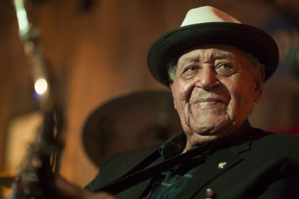 Legendary sax player Joe McQueen talks black history in Ogden | News ...